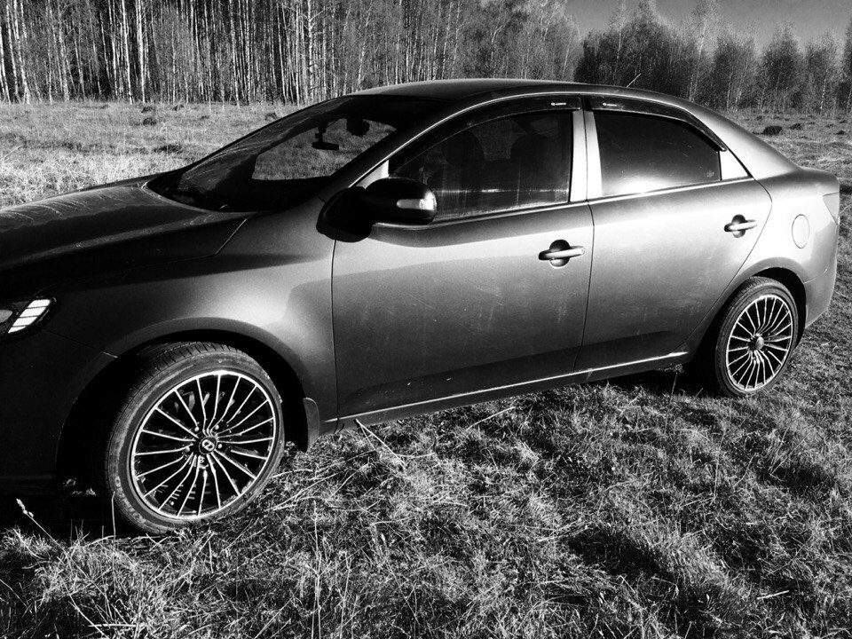 Весна…17 радиус… "OZ" — KIA Cerato (2G), 1,6 л, 2010 года | колёсные ...