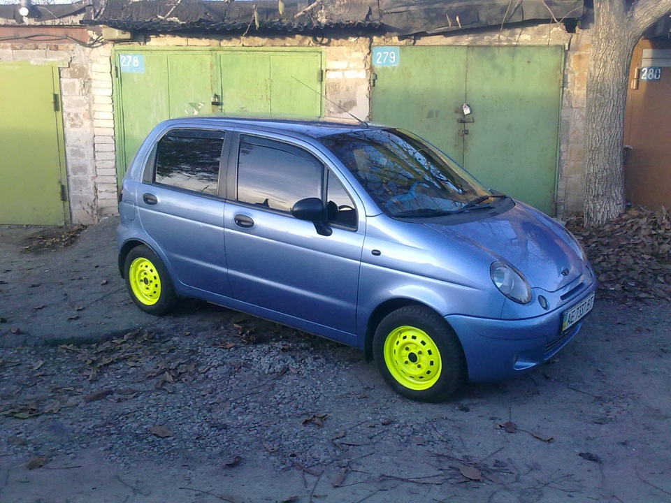 зима пришла обновки встали) — Daewoo Matiz (M100/M150), 0,8 л, 2007 ...