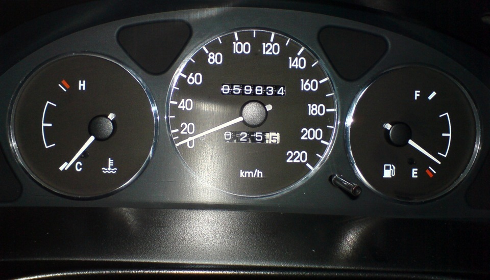 Приборка от Лачетти (Chevrolet Lacetti) ч.1 — Daewoo Lanos, 1,5 л, 2008 ...