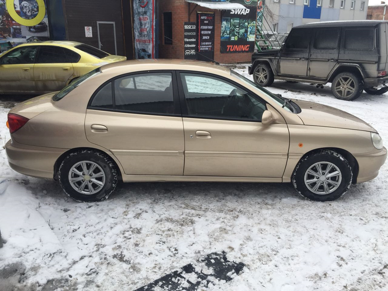 Возрождение KIA Rio LongRoad — KIA Rio (1G), 1,5 л, 2001 года ...