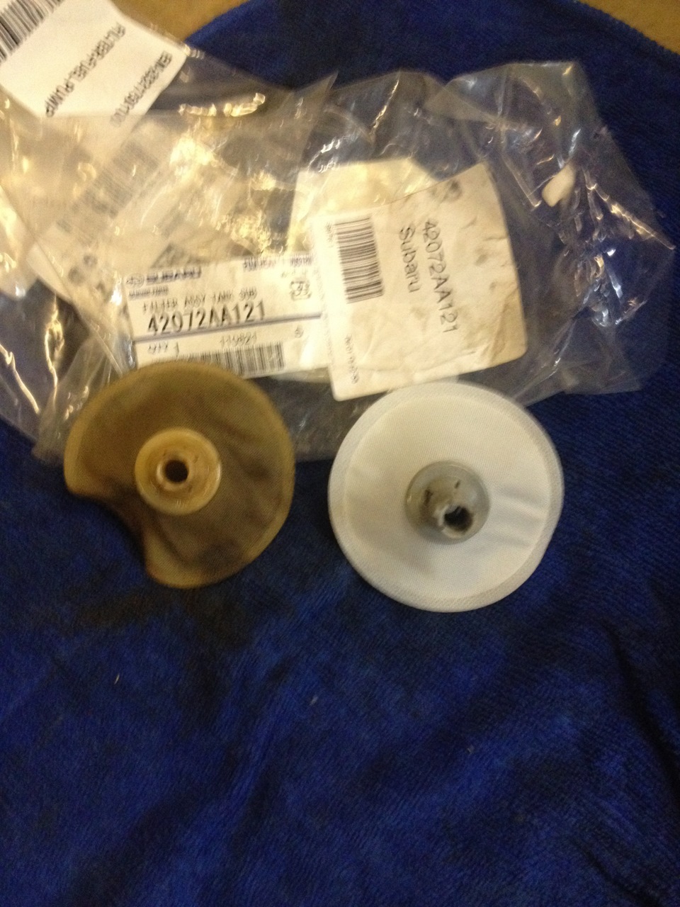 Замена топливны фильтров — Subaru Legacy (BL/BP), 2,5 л, 2004 года ...