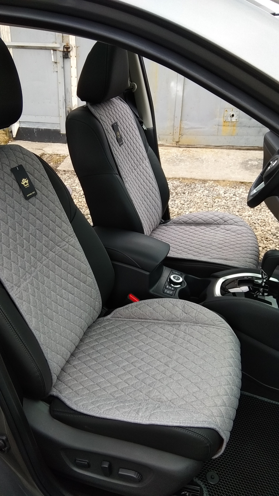 012: Накидки на сидение. — Nissan X-Trail III (t32), 2 л, 2019 года ...