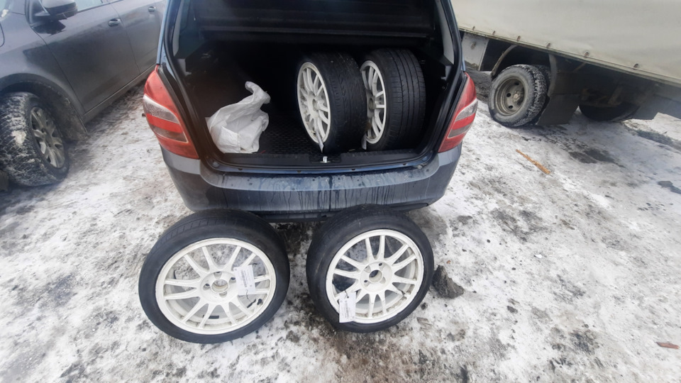 Колеса на лето — Lada Калина Универсал (2G), 1,6 л, 2014 года ...