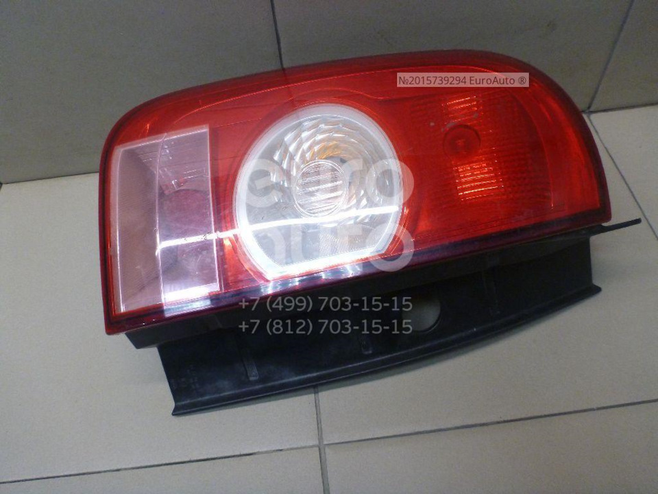 265550035R Фонарь зад л нар RENAULT | Запчасти на DRIVE2