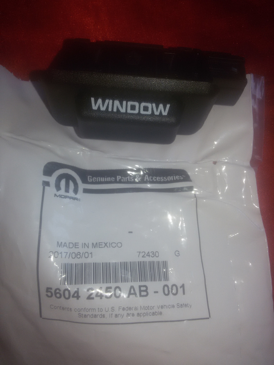 56042450AB Переключатель Chrysler | Запчасти на DRIVE2