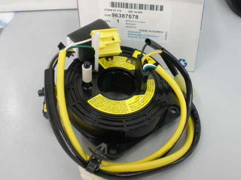 96387578 Спиральный кабель рулевой колонки / Chevrolet Lacetti 03~ GM ...