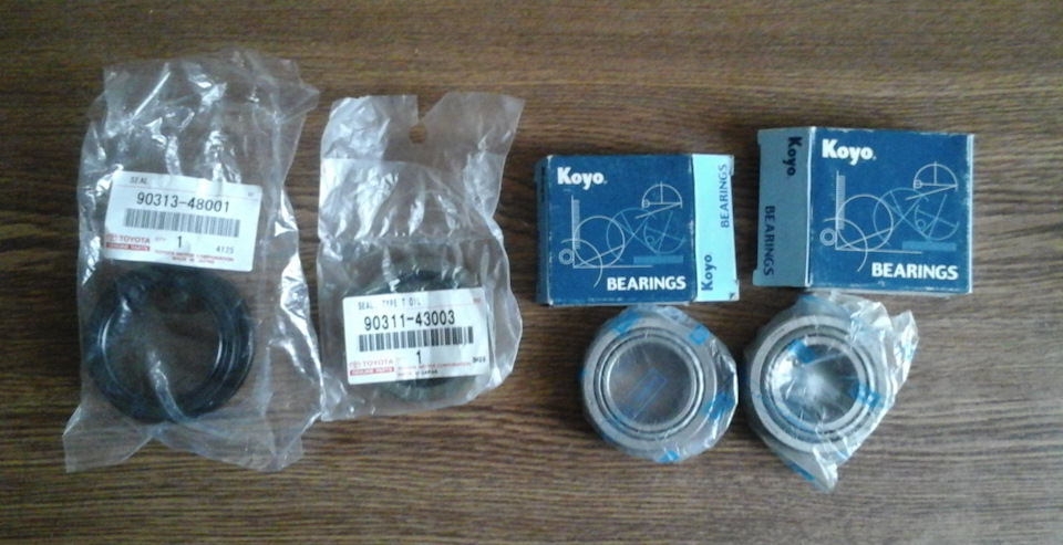 Первая поломка. Подшипник ступицы заднего колеса. — Toyota Crown (S130 ...