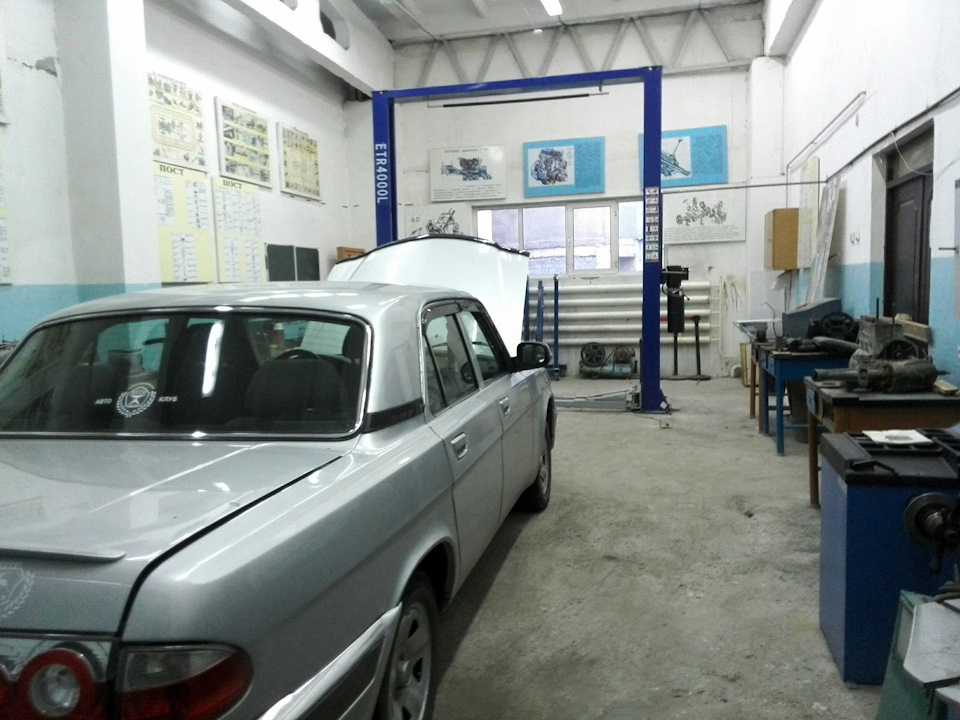 Заехали в сервис ШуАС Engineering — ГАЗ 31105 2 4 л 2007 года визит