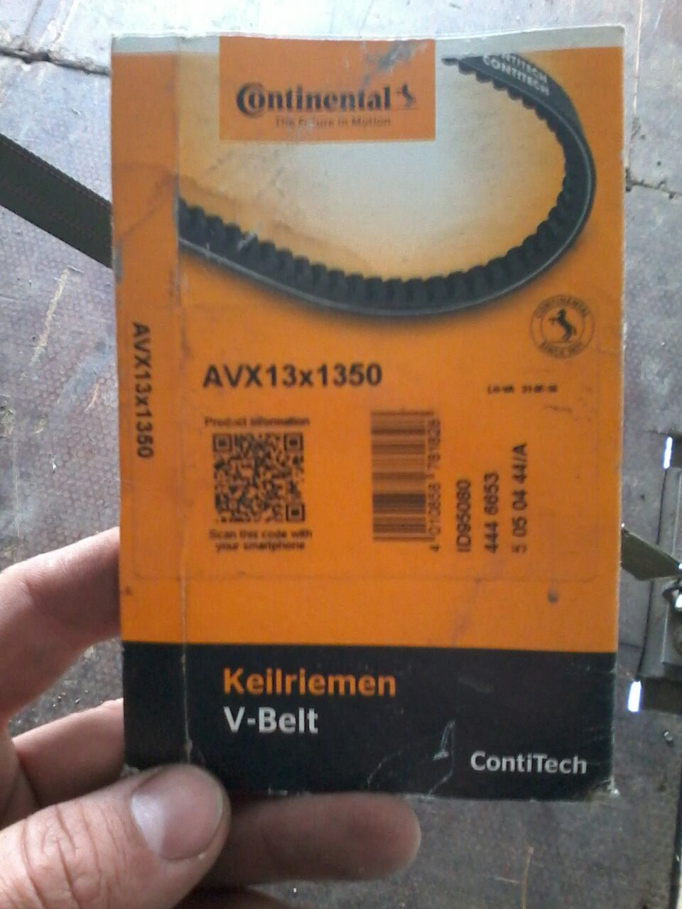 AVX13X1350 Ремень клиновой CONTITECH | Запчасти на DRIVE2