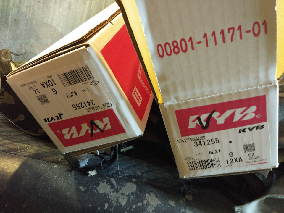 Поменял передние стойки — Honda Accord (6G), 2,3 л, 1998 года | своими ...