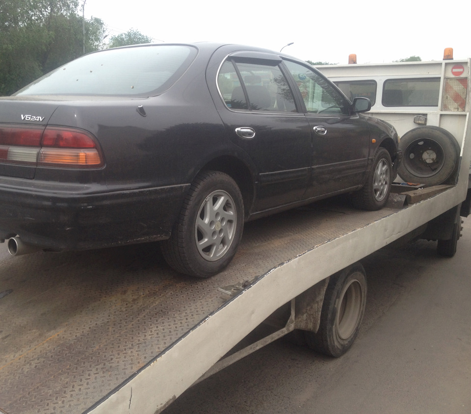 Обновлено. Прорвало помпу — Nissan Maxima QX (A32), 3 л, 1995 года ...