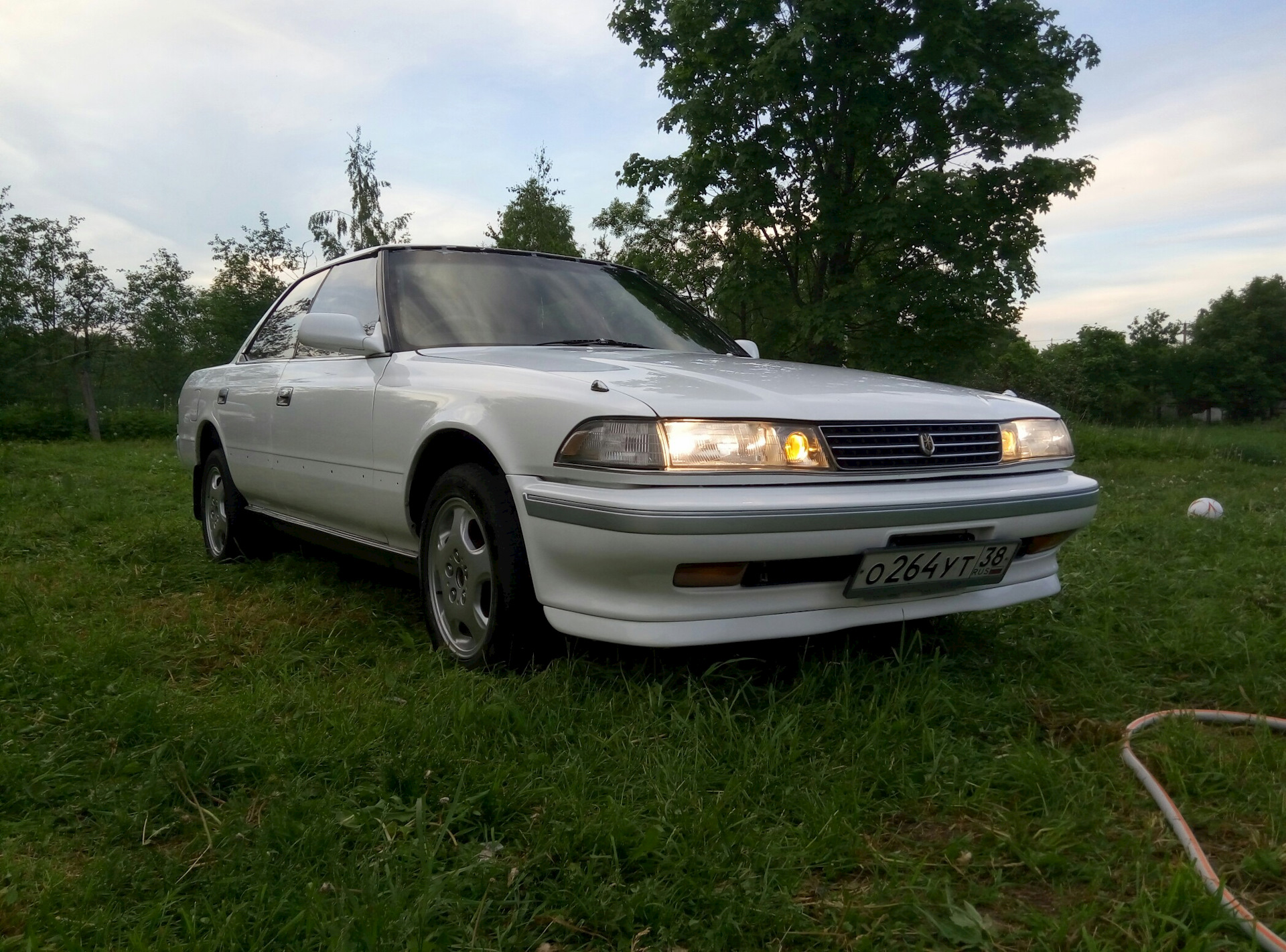 Намылся безумный марк — Toyota Mark II (80), 2 л, 1988 года | мойка ...