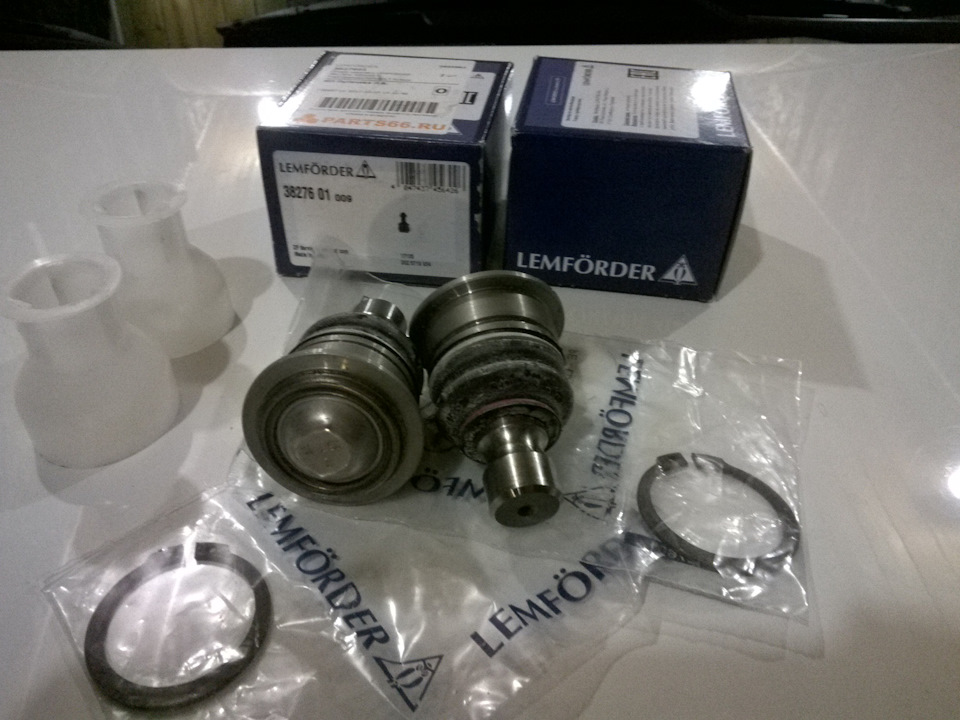 Замена шаровых LEMFORDER — Nissan X-Trail II (t31), 2 л, 2014 года | запчасти | DRIVE2