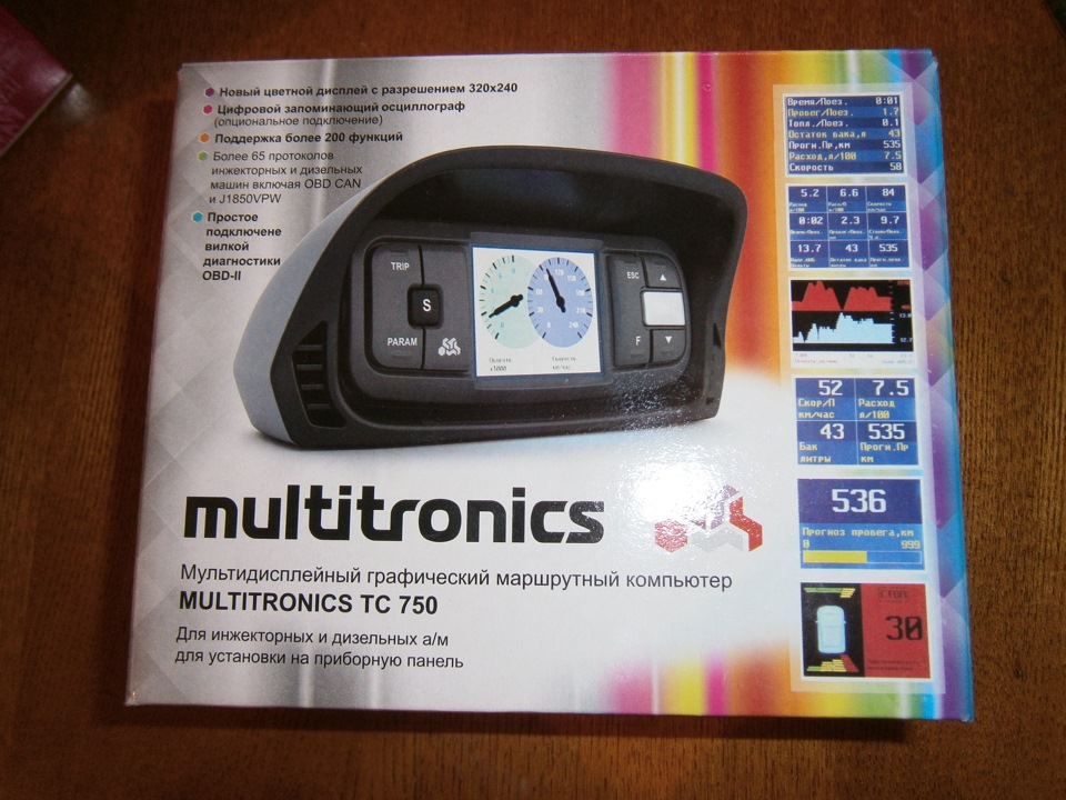 Multitronics TC750 — Subaru B4 (BE), 2 л, 1999 года | тюнинг | DRIVE2