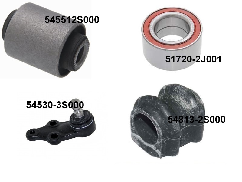5455125000 Сайленблок переднего рычага передний KIA HYUNDAI | Запчасти ...
