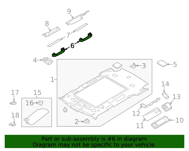 LR087694 Grip Handle Jaguar Land Rover | Запчасти на DRIVE2