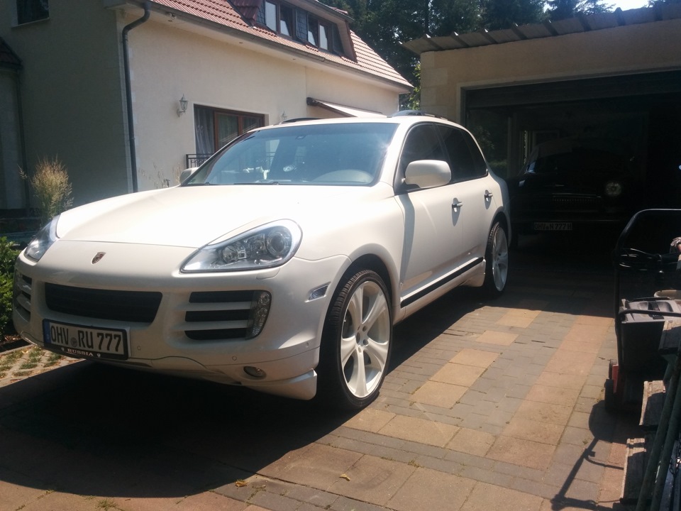 Первые обещанные фотки с дисками — Porsche Cayenne (1G) 955/957, 4,8 л ...