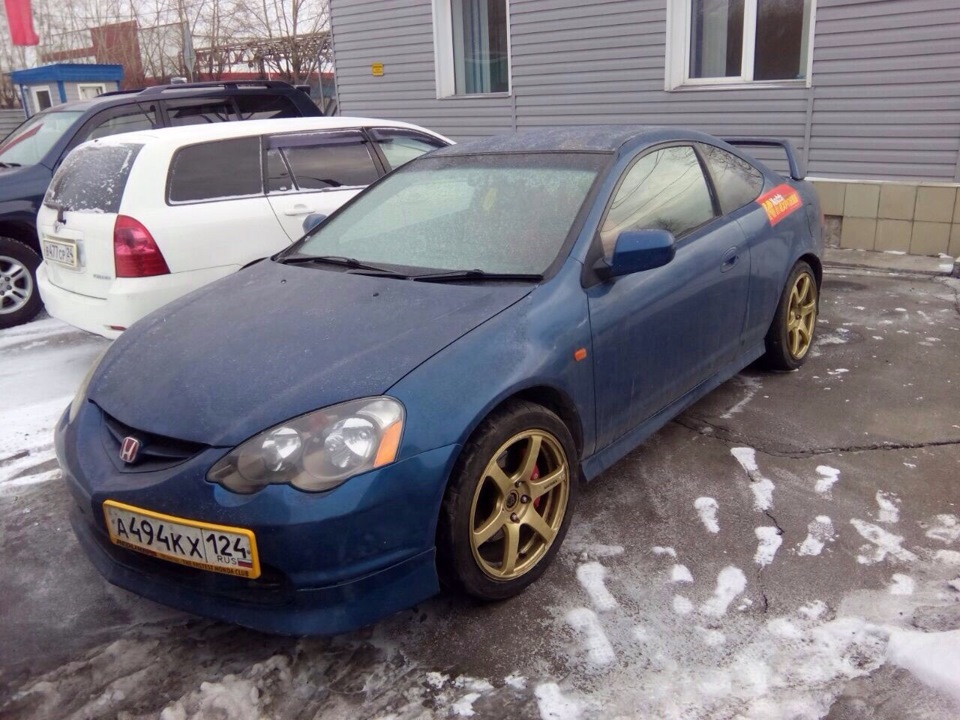 ADVAN AVS Model T6 — Honda Integra Type R (DC5), 2 л, 2001 года ...