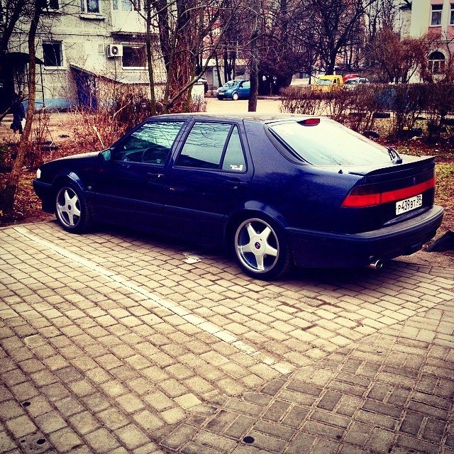 Примерка 17" J8 Borbet RST 18 — Saab 9000, 2 л, 1997 года | колёсные ...