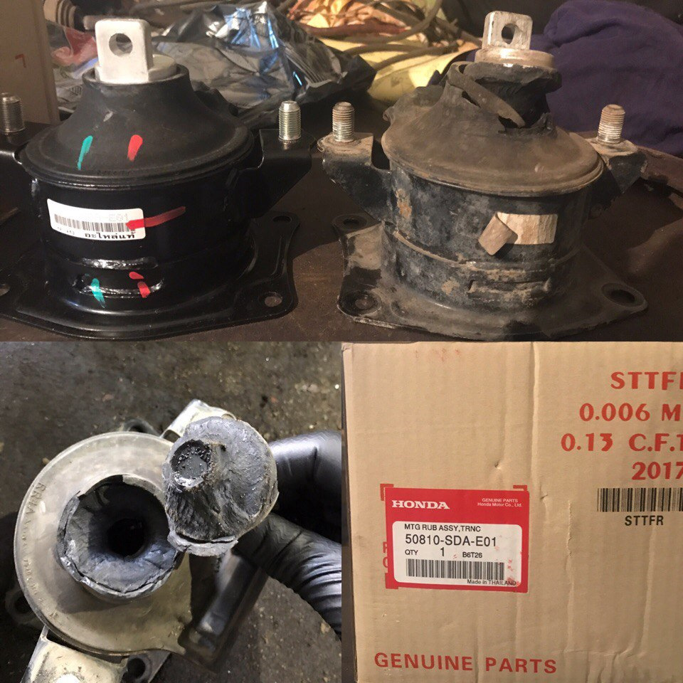 50810SDAE01 ПОДУШКА ДВИГАТЕЛЯ ЗАДНЯЯ (ГИДРАВЛИЧЕСКАЯ) AT. Honda ...