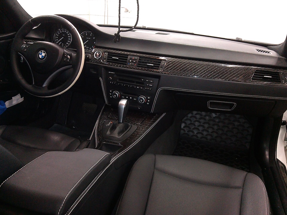 BMW карбон в салоне+перетяжка — Сообщество «Новый Салон» на DRIVE2