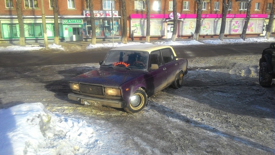 Крыша в цвет топленого молока или блонда стайл — Lada 21073, 1,5 л ...