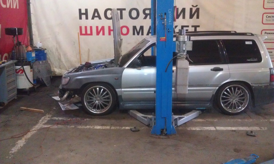 коллектор syms — Subaru Forester (SF), 2 л, 1997 года | тюнинг | DRIVE2