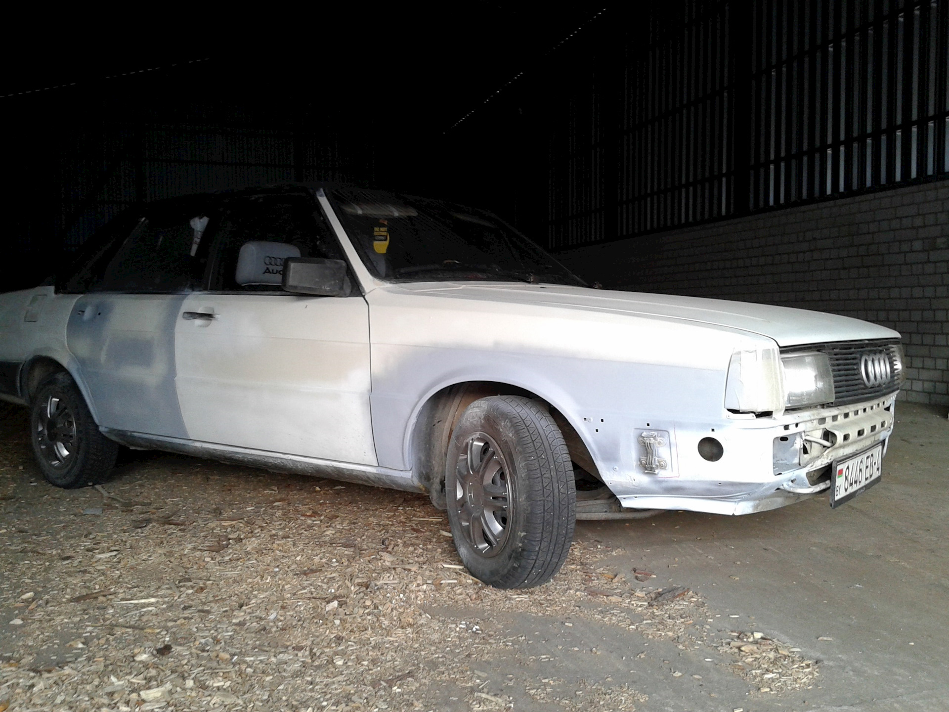 покраска. на сегодняшний день вот так. — Audi 80 (B2), 1,6 л, 1985 года ...