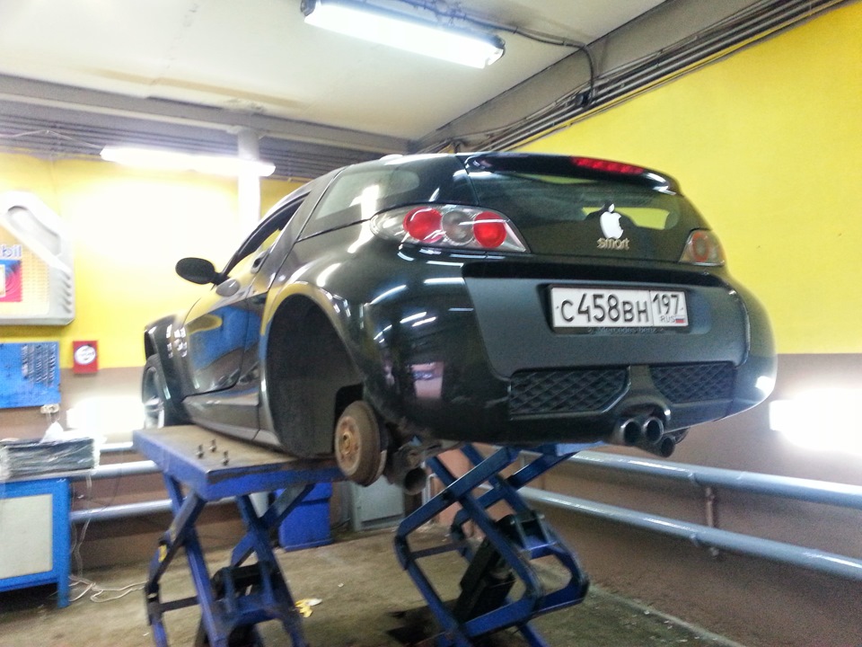 Замена клапана сброса давления турбины — Smart Roadster, 0,7 л, 2004 ...