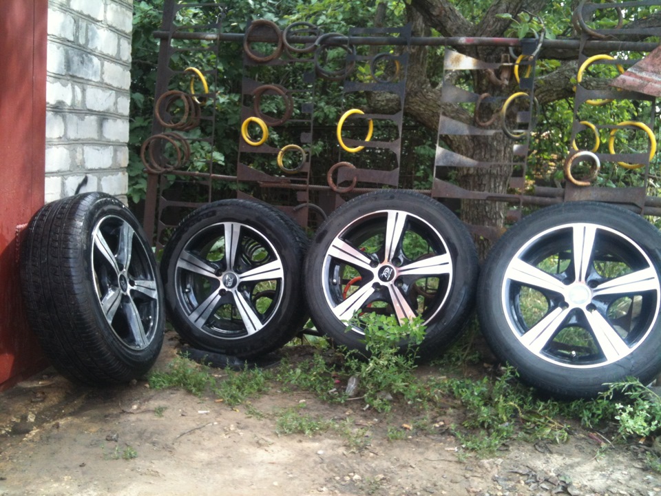15 колеса на ваз и иномарки — Hyundai Accent (2G), 1,5 л, 2008 года ...