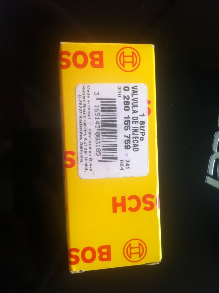 0280155759 Форсунка бензиновая BOSCH | Запчасти на DRIVE2