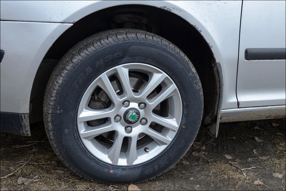 Летняя резина — Skoda Octavia A5 Mk2, 1,6 л, 2006 года | шины | DRIVE2