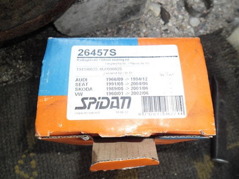 191598625 Подшипник ступицы заднего колеса / AUDI, SEAT, SKODA, VW 74 ...