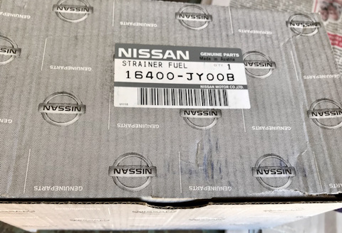 16400JY00B Фильтр топливный NISSAN INFINITI | Запчасти на DRIVE2