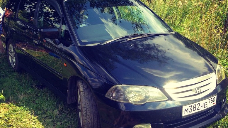 Honda Odyssey (2G) 2.3 бензиновый 2002 | Absolute "Raven" на DRIVE2