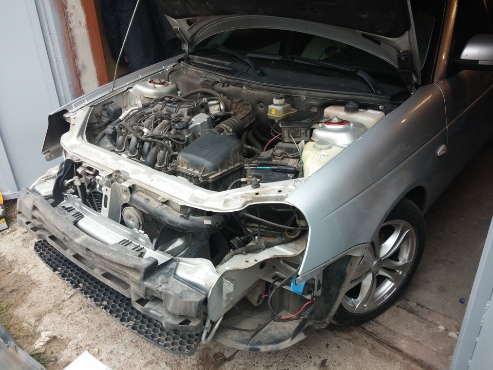Би-ксеноновые линзы — Lada Приора хэтчбек, 1,6 л, 2012 года | тюнинг ...