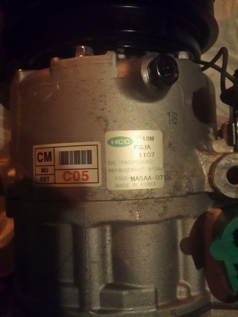 FD46XG КОМПРЕССОР-МАСЛО KIA HYUNDAI | Запчасти на DRIVE2