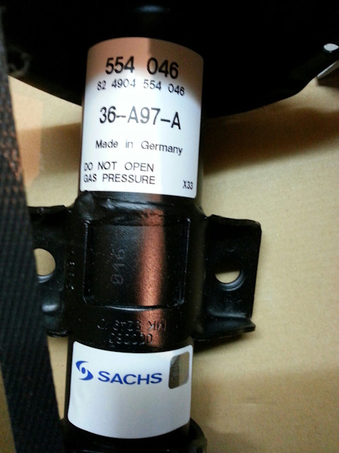 554046 Амортизатор для VOLVO SACHS | Запчасти на DRIVE2