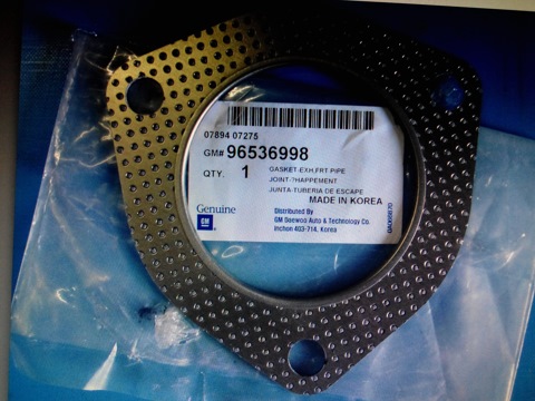 96536998 Прокладка выпускного коллектора GM | Запчасти на DRIVE2