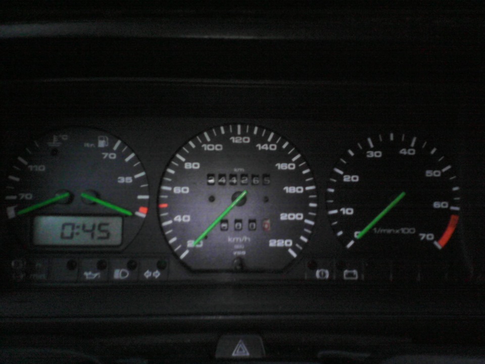 Часы!давай досвидания! — Volkswagen Passat Variant (B3), 1,8 л., 1989 ...
