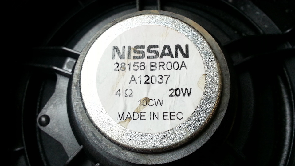 28156BR00A Динамик NISSAN INFINITI | Запчасти на DRIVE2