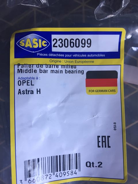 2306099 Подвеска SASIC | Запчасти на DRIVE2