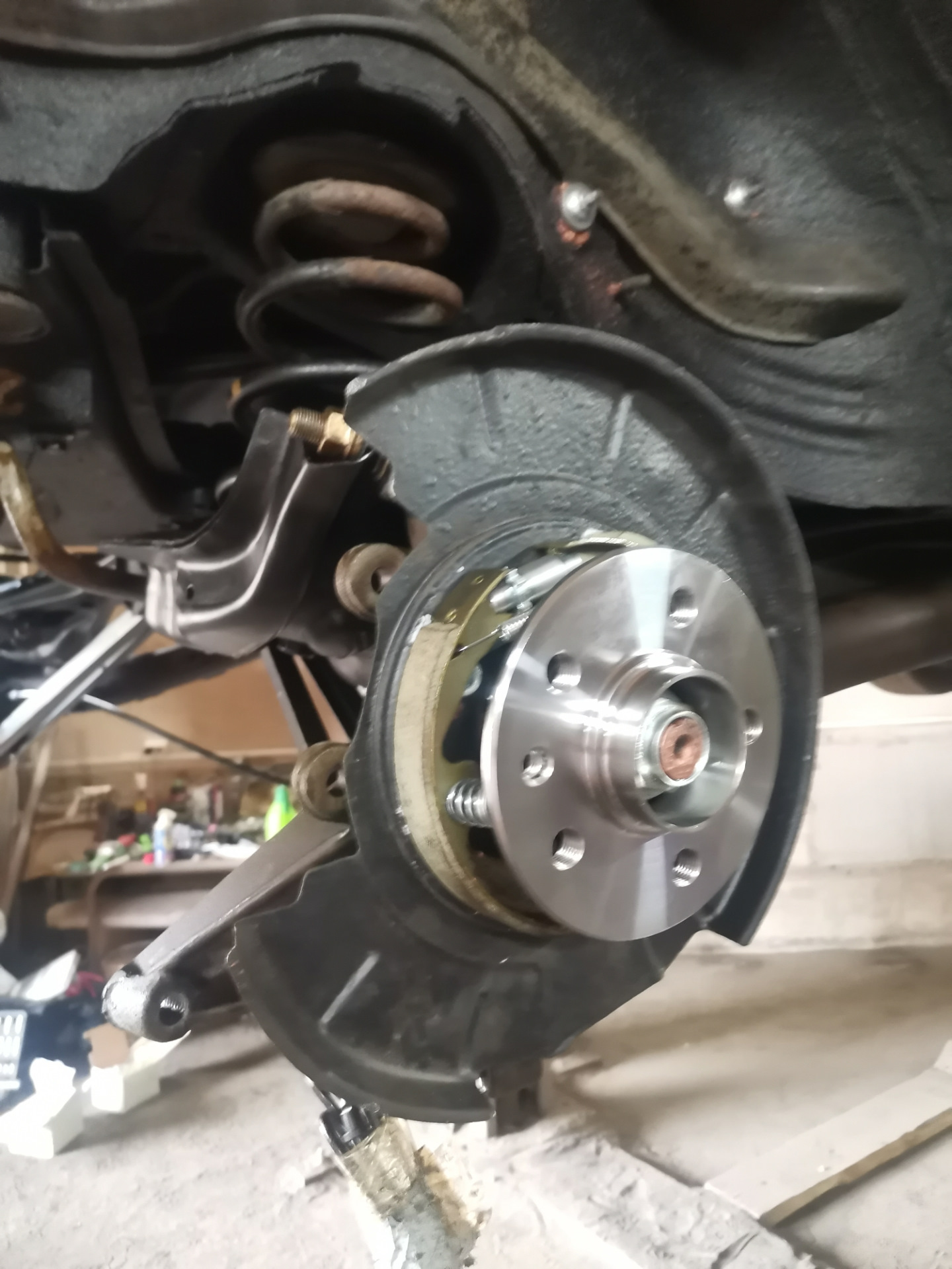 Задняя подвеска, пескоструй, антикорозийная обработка — Rover 75, 1,8 л ...