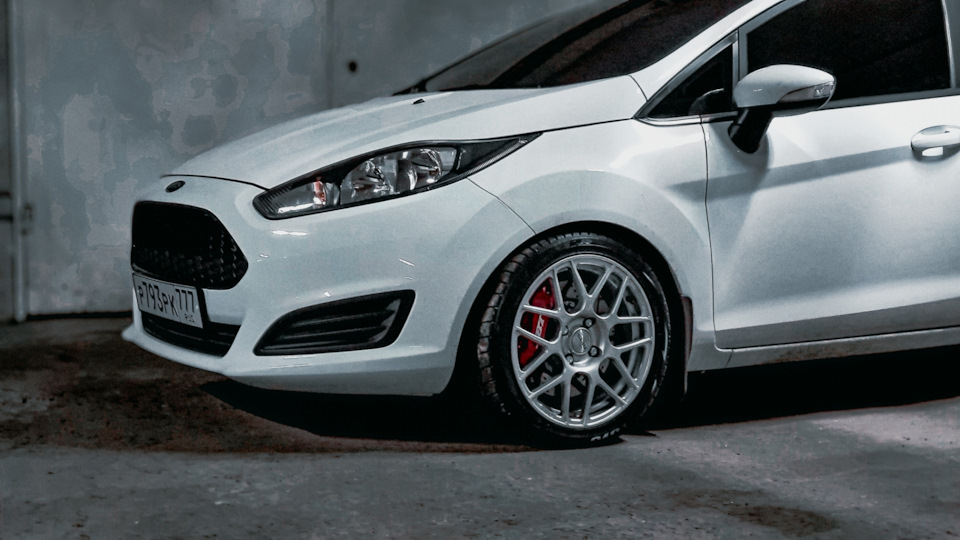 Новые диски на лето — Ford Fiesta (Mk VI), 1,6 л, 2015 года | колёсные ...