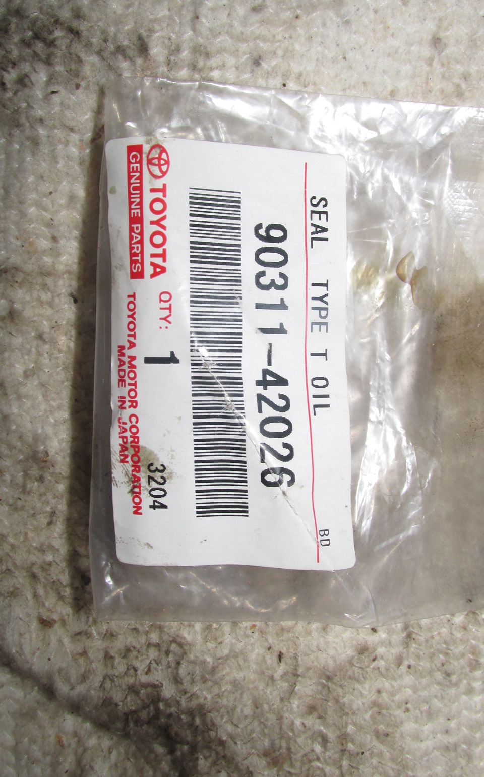 замена сальника коленвала 3S-GE Toyota Altezza — Toyota Altezza, 2 л ...