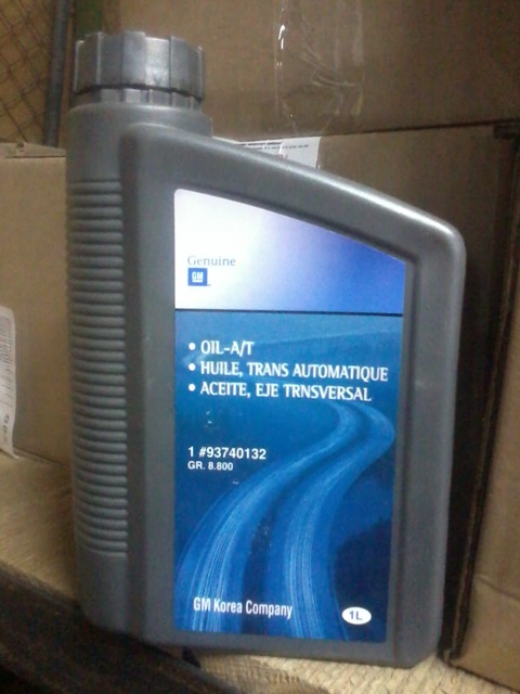 93740132 МАСЛО ТРАНСМИССИОННОЕ ДЛЯ АВТОМАТИЧЕСКИХ КПП, СОДЕРЖИТ В ...