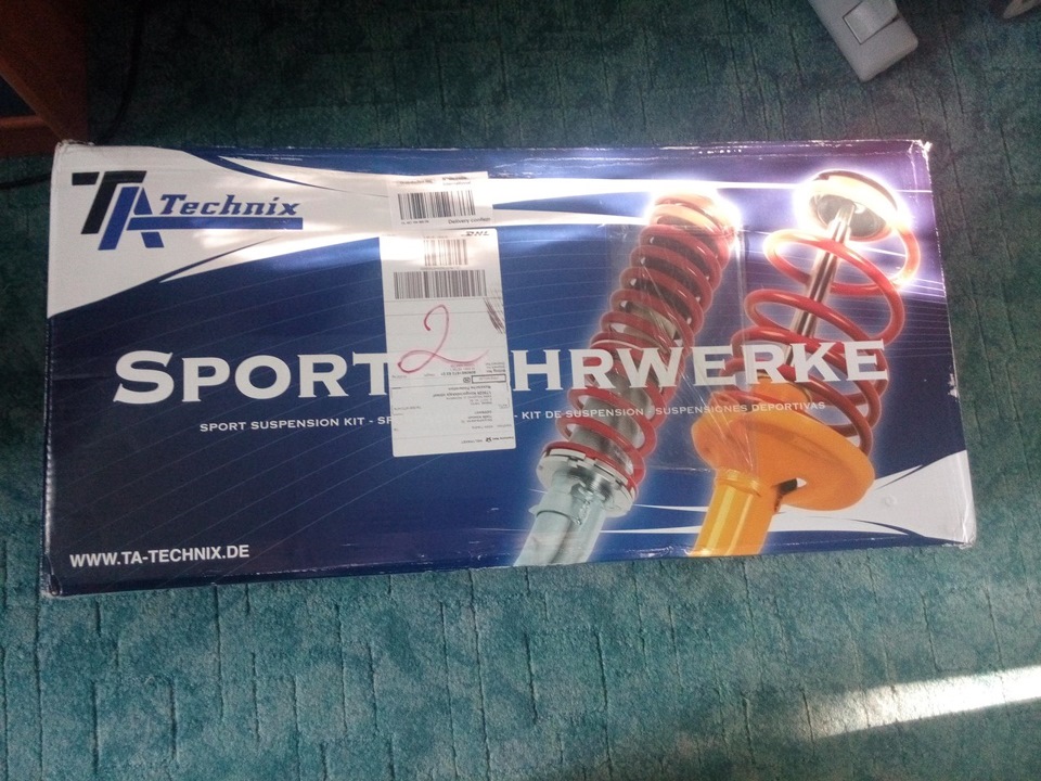 Винты Ta technix красные. — BMW 3 series (E36), 1,6 л, 1993 года ...