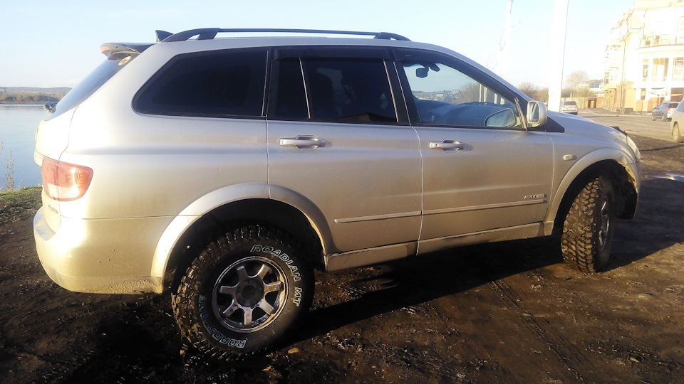 Тонировка или долой лишние взгляды — SsangYong Kyron, 2 л, 2009 года ...
