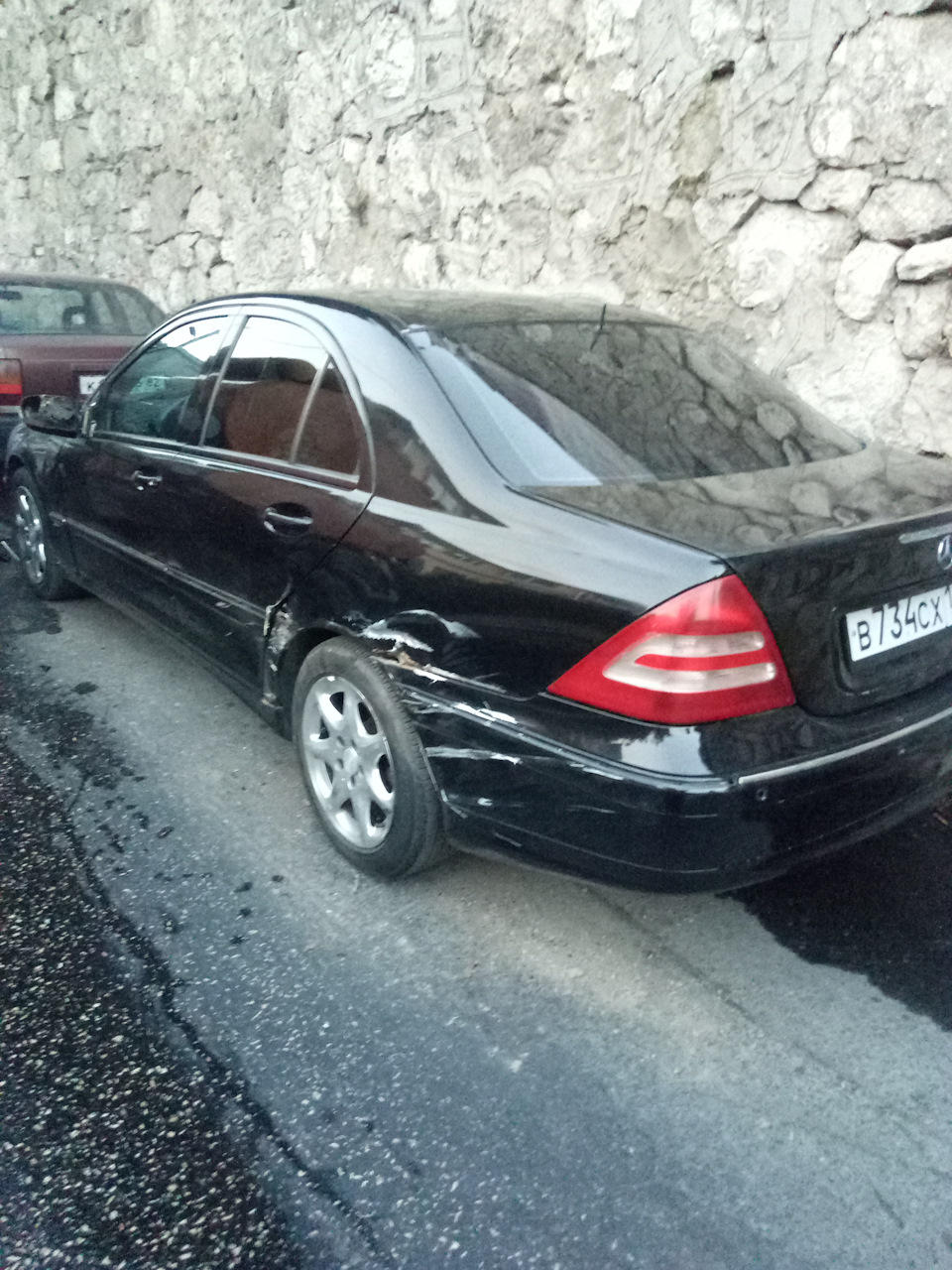 Прекрасное субботнее утро… — Mercedes Benz C Class W203 3 2 л 2000