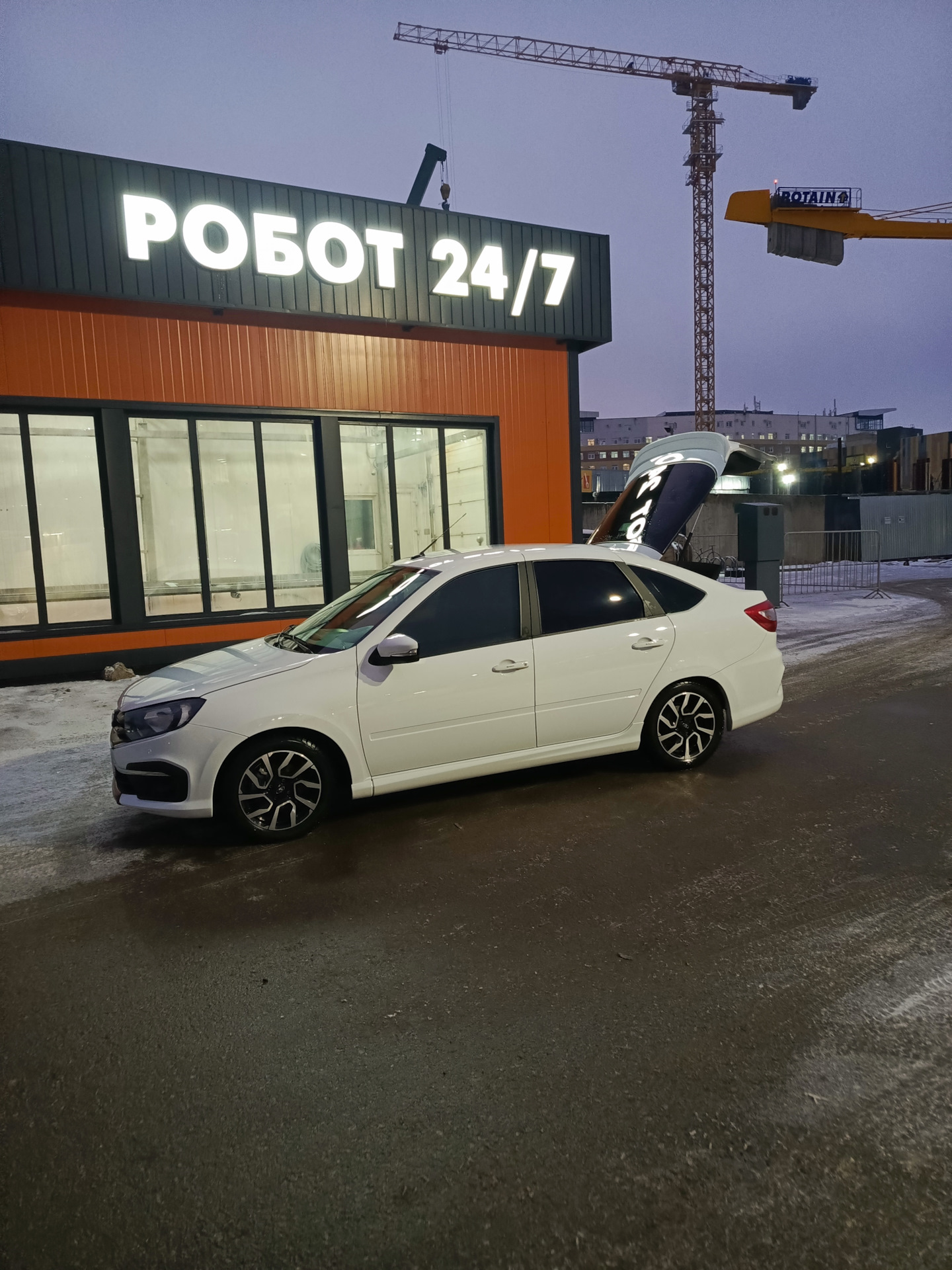 Нежданчик — Lada Гранта Drive Active, 1,6 л, 2024 года | фотография | DRIVE2